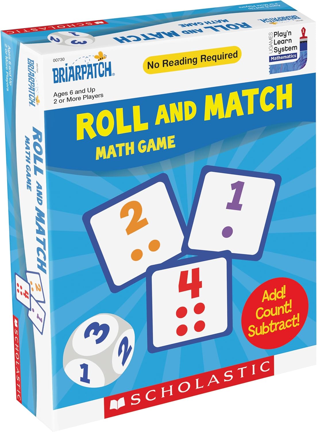 Schoalstic Roll and Match Game – Good Games