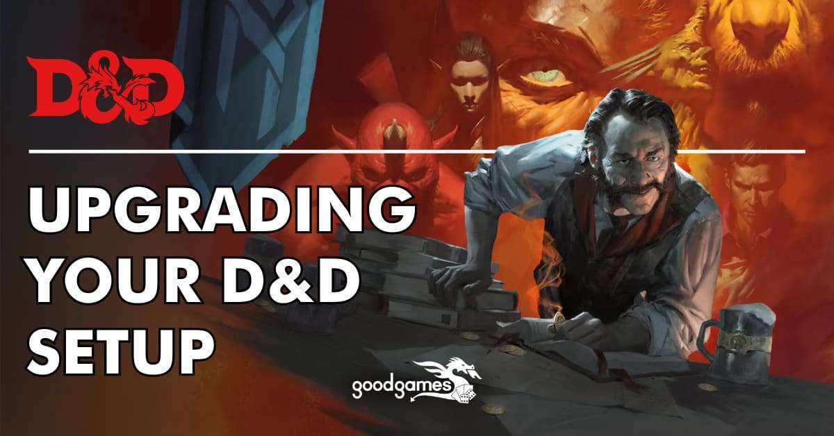 D&D Bookshelf | Upgrading Your D&D Setup – Good Games