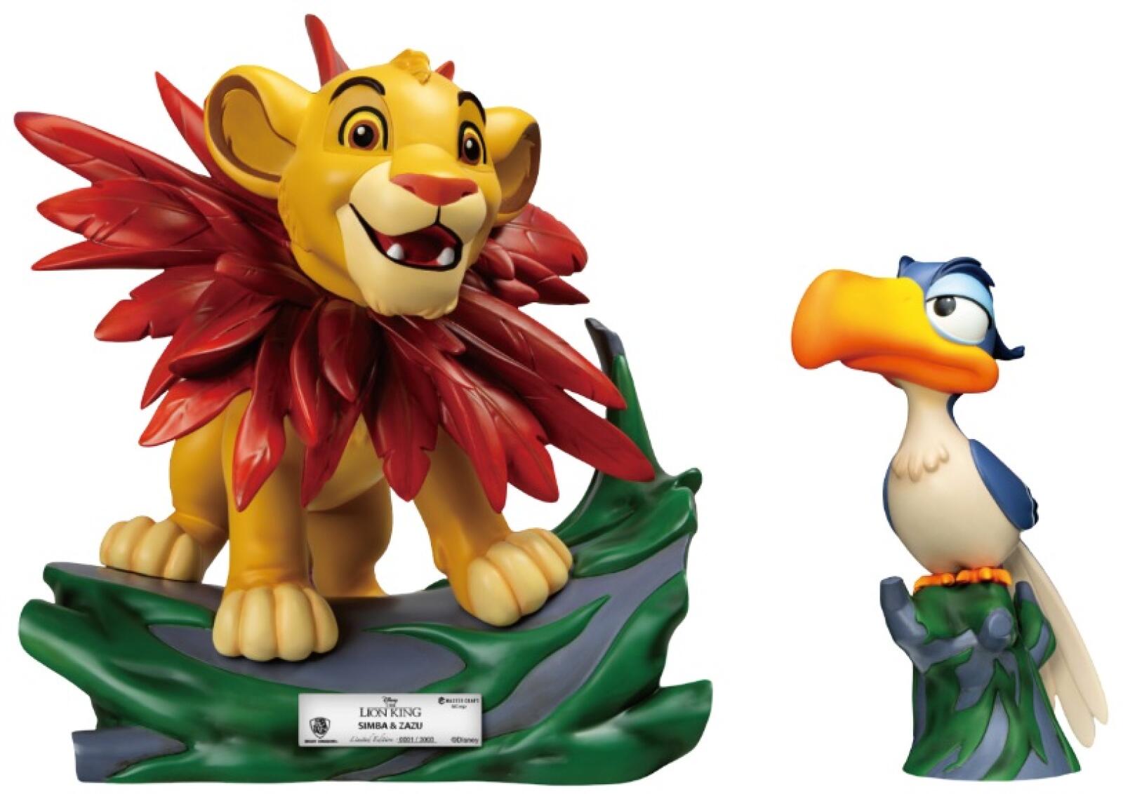 Beast Kingdom Master Craft The Lion King: Little Simba and Zazu – Good ...
