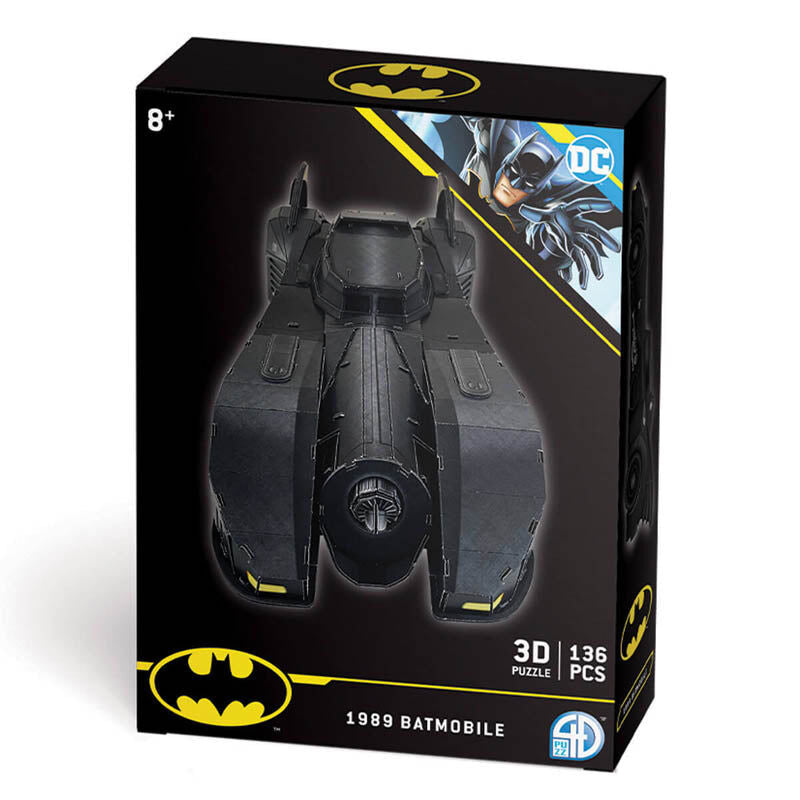 Batman 1989 Batmobile 3D Puzzle Paper Model Kit – Good Games