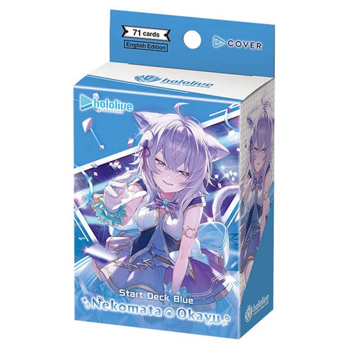 [Hololive Official Card Game] hSD03e - Nekomata Okayu - Start Deck Blu ...