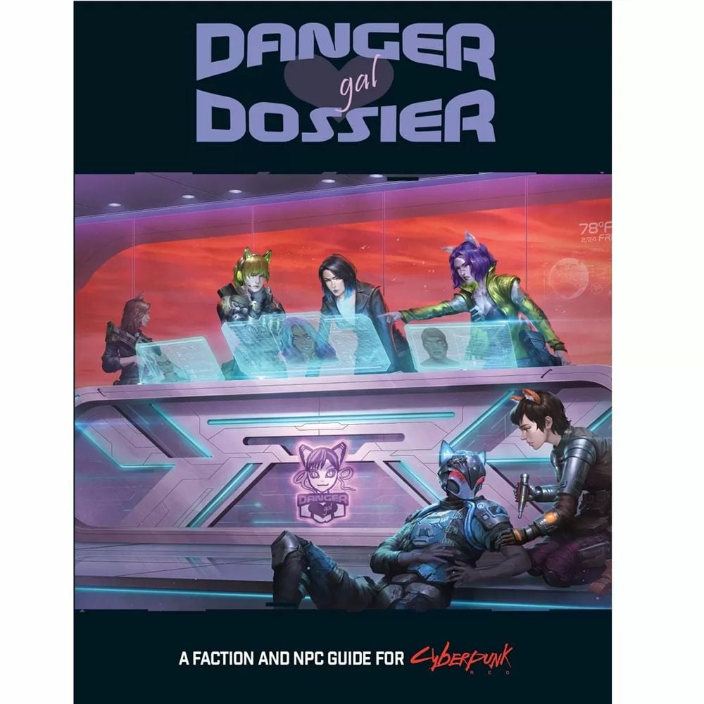 Cyberpunk RED RPG: Danger Gal Dossier – Good Games