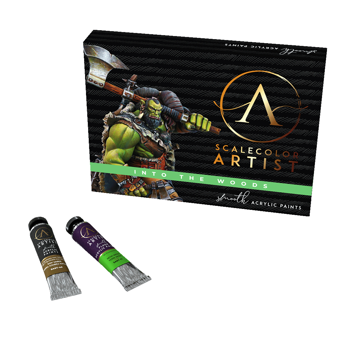 Scale 75 Scalecolor Artist Aclylics Heavy Body Paint 12-Piece Set - In ...