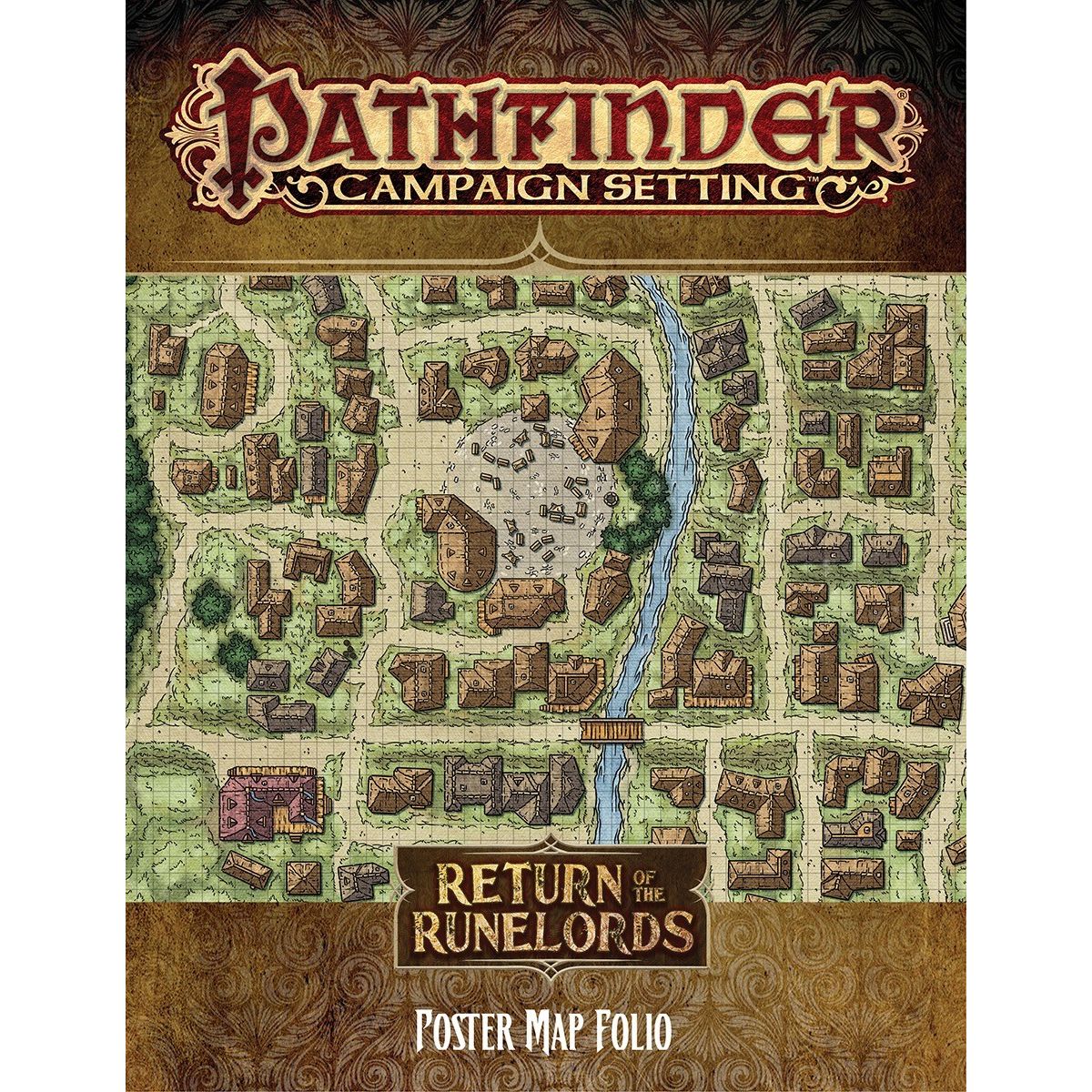 Pathfinder Campaign Setting Return of the Runelords Poster Map Folio ...