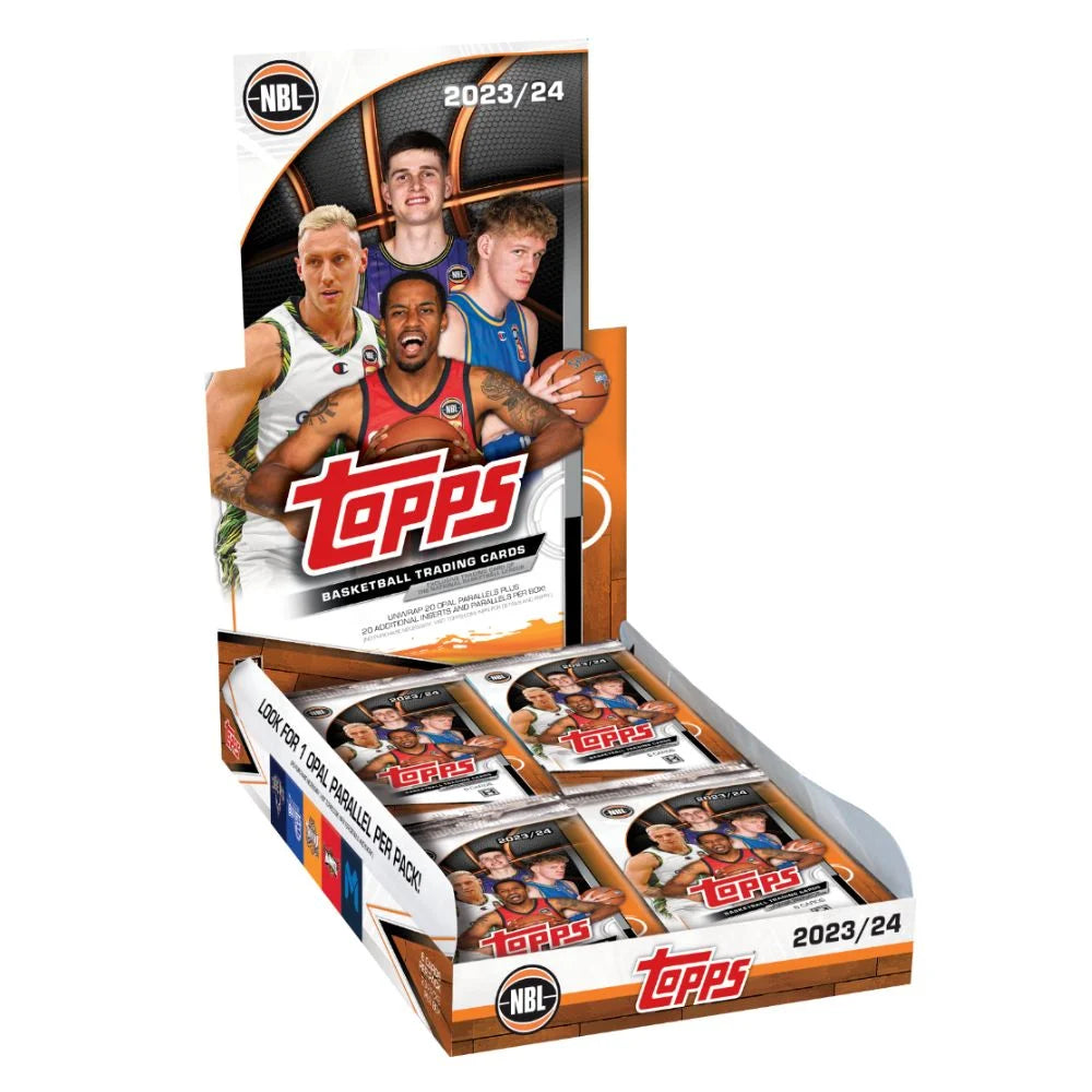 Topps 2023-2024 NBL Basketball Cards Booster Box – Good Games