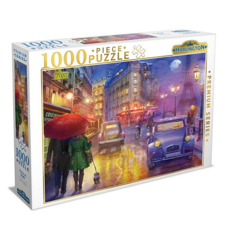 Harlington - Paris at Night 1000 Piece Jigsaw – Good Games