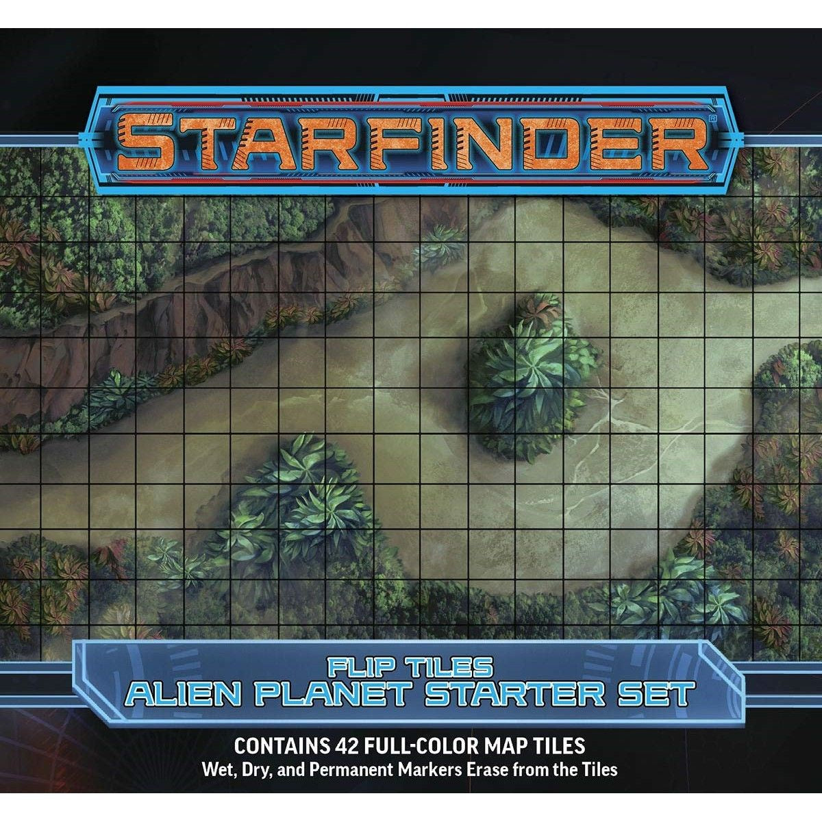 Starfinder RPG Flip Tiles - Alien Planet Starter Set – Good Games