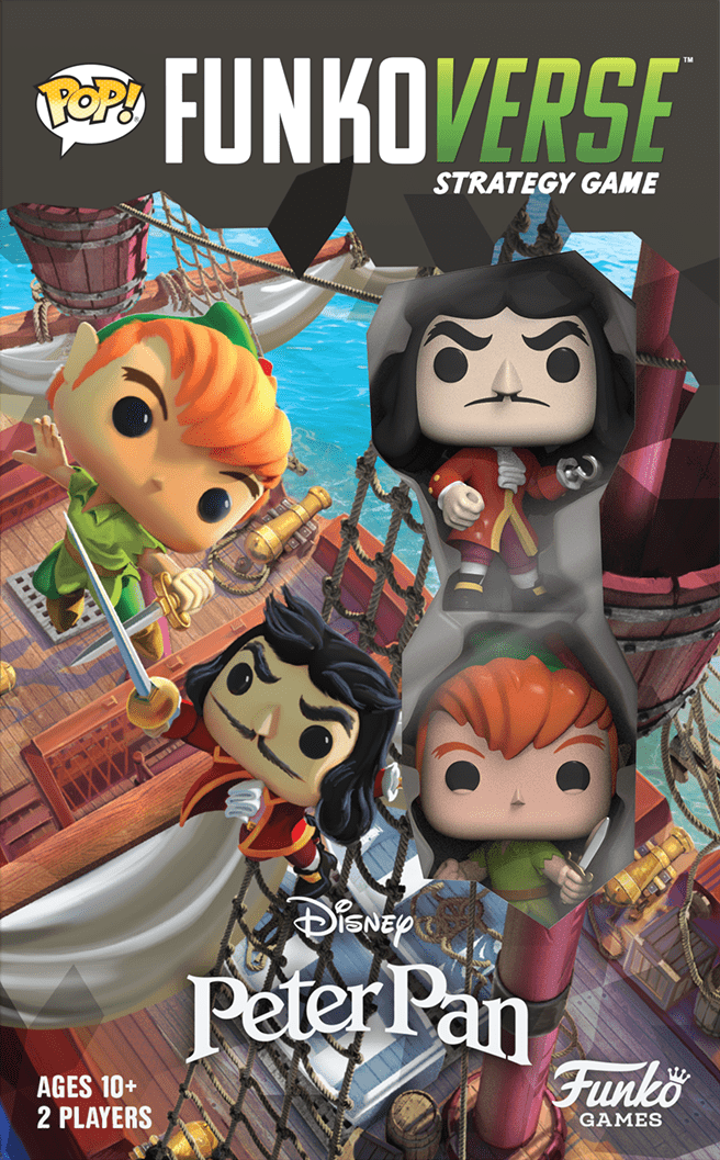 Funkoverse Disney Peter Pan 100 2 Pack Expandalone Strategy Board Game ...