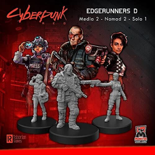 Cyberpunk Red RPG: Edgerunners D - Solo Nomad and Media – Good Games