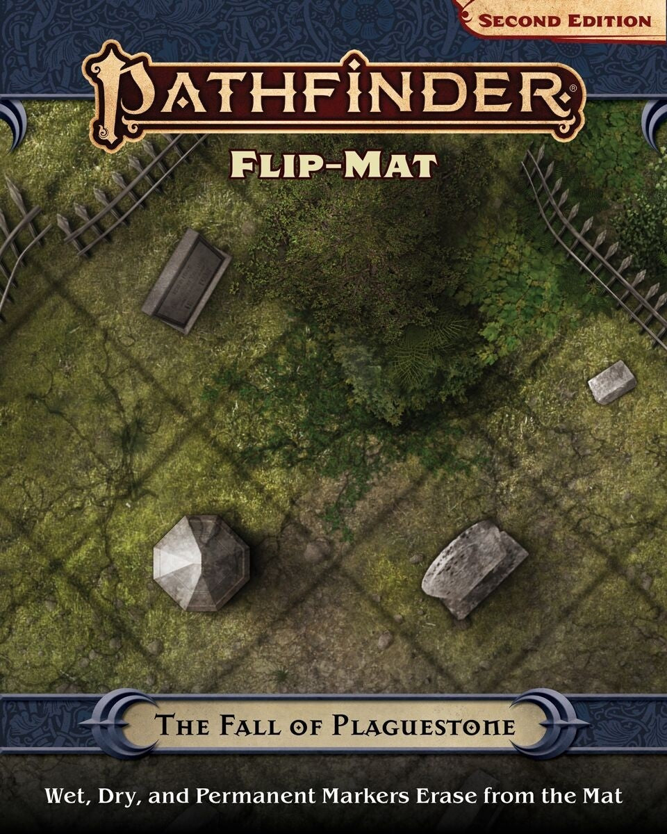 Pathfinder Second Edition - Flip Mat The Fall Of Plaguestone – Good Games