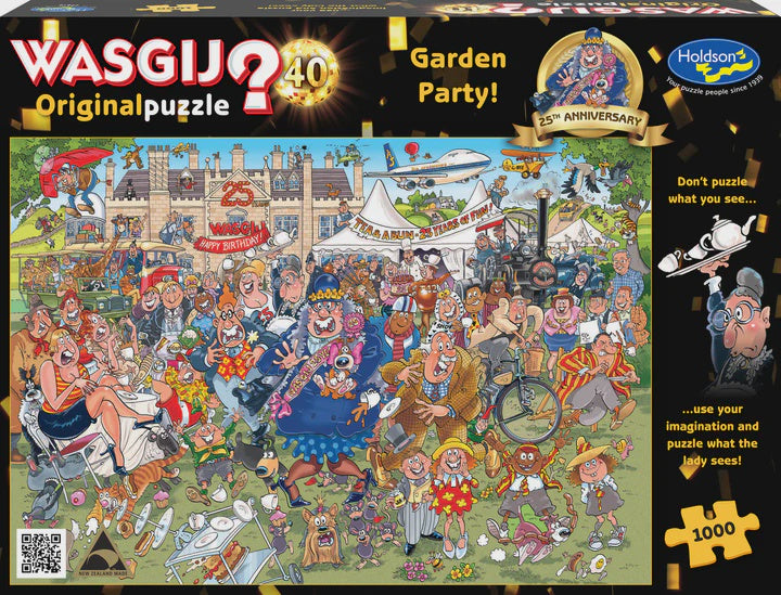 Wasgij? Original 40 - Garden Party - 1000 Piece Jigsaw – Good Games